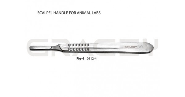 Veterinary Scalpel Handle No-4