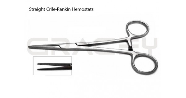 Crile Rankin Forceps Straight